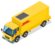 DHL Transport Interactive Map