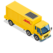 DHL Transport Interactive Map
