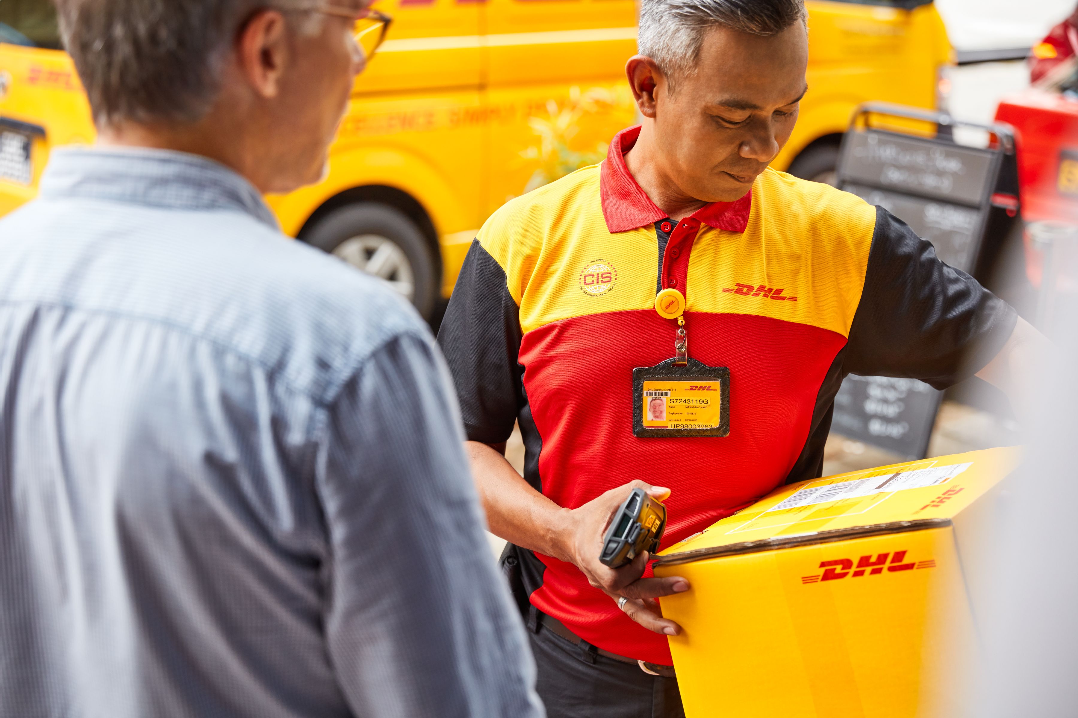 DHL - Main Landing Page