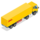 DHL Transport Interactive Map